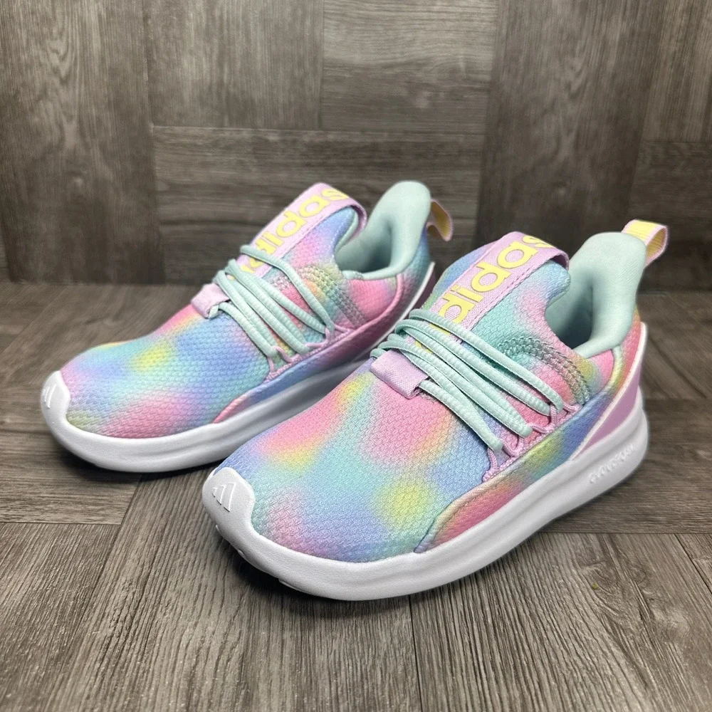 adidas | Shoes | Adidas Lite Racer Adapt 7 Kids 0k Tie Dye Pastel ...